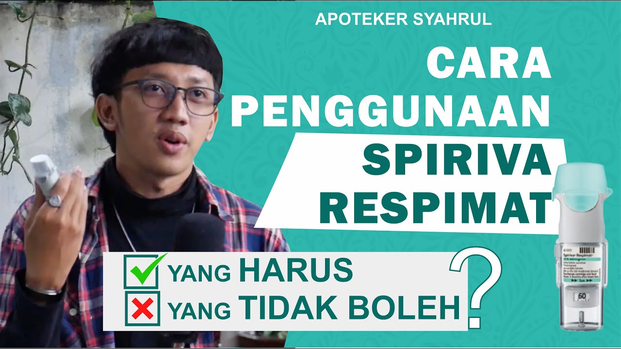 CARA PENGGUNAAN PEMAKAIAN SPIRIVA RESPIMAT TERBARU - YouTube