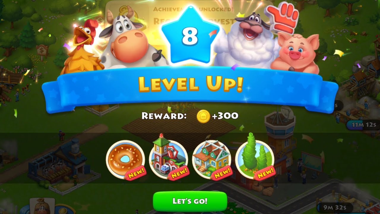 TOWNSHIP MOBILE GAMEPLAY LEVEL 8 - YouTube