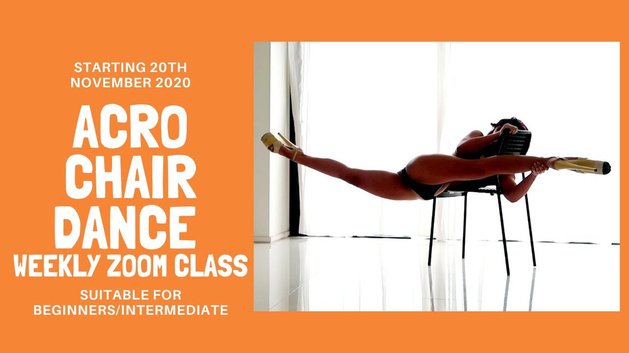 Acro Chair Dance Weekly Zoom Class | Chair Dance and Acro Chair - YouTube