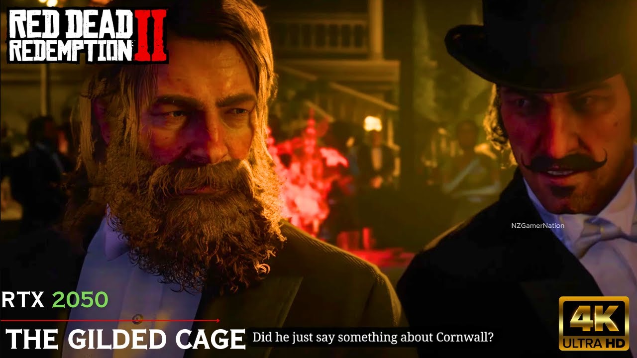 RDR2 - Chapter 4: The Gilded Cage | 60fps Gameplay on Nvidia RTX 2050 ...