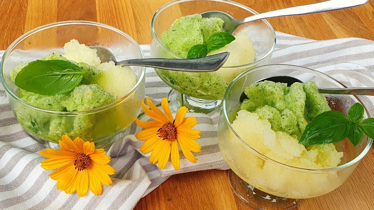 ORZEŹWIAJĄCE LODY TYLKO 17 KCAL W JEDNEJ PORCJI! CYTRYNOWY SORBET Z ...