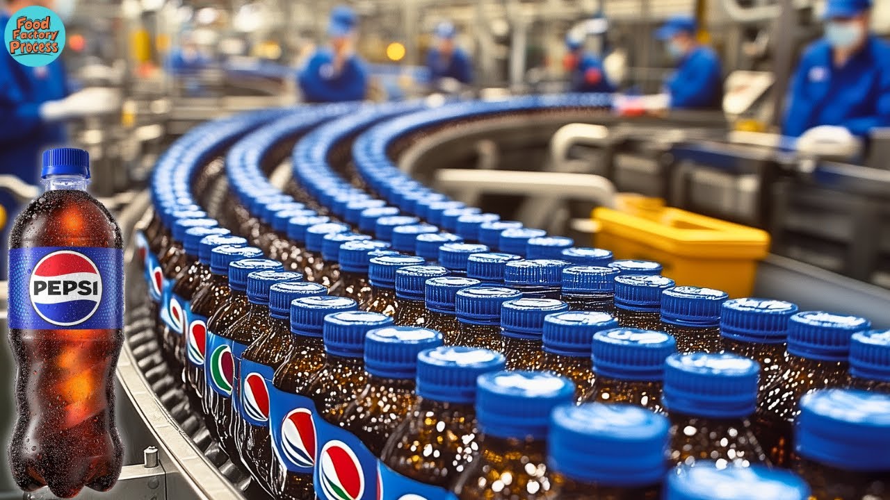 How It’s Made: Pepsi – Inside the Soft Drink Bottling Factory | Food ...