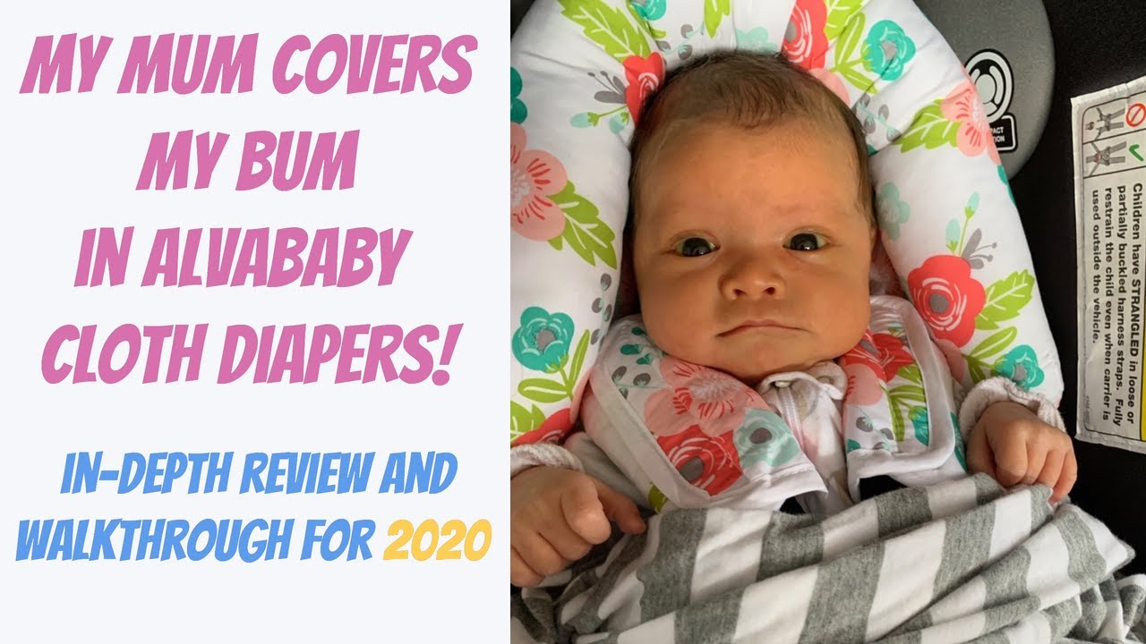 Alvababy Cloth Diaper Review + How to use Walkthrough | Bank Account ...
