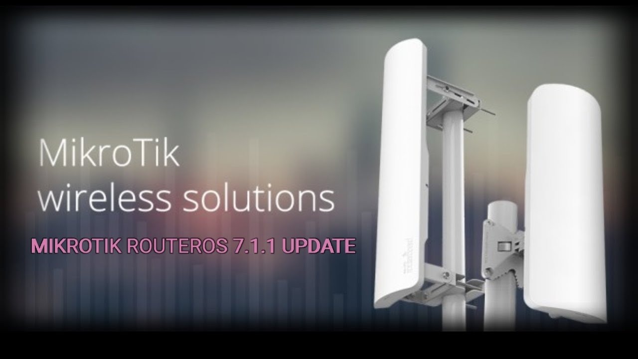 Mikrotik Router OS Update 7.1.1 | #mikrotik - YouTube