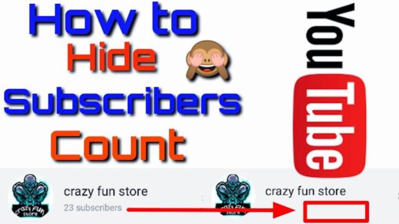 How to Hide Subscribers On Youtube || Subscribers Hide Kaise Kare ? in ...
