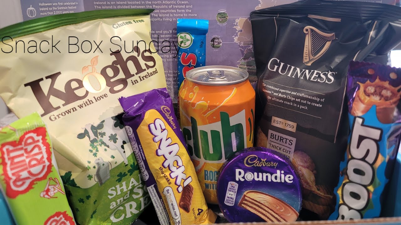 Snack box Sunday/Ireland - YouTube