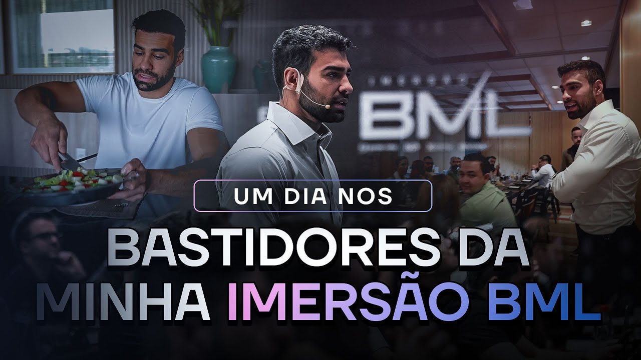 ACOMPANHE o Bastidores INTENSO do BML / 19 DIAS PALESTRANDO SEM PARAR ...