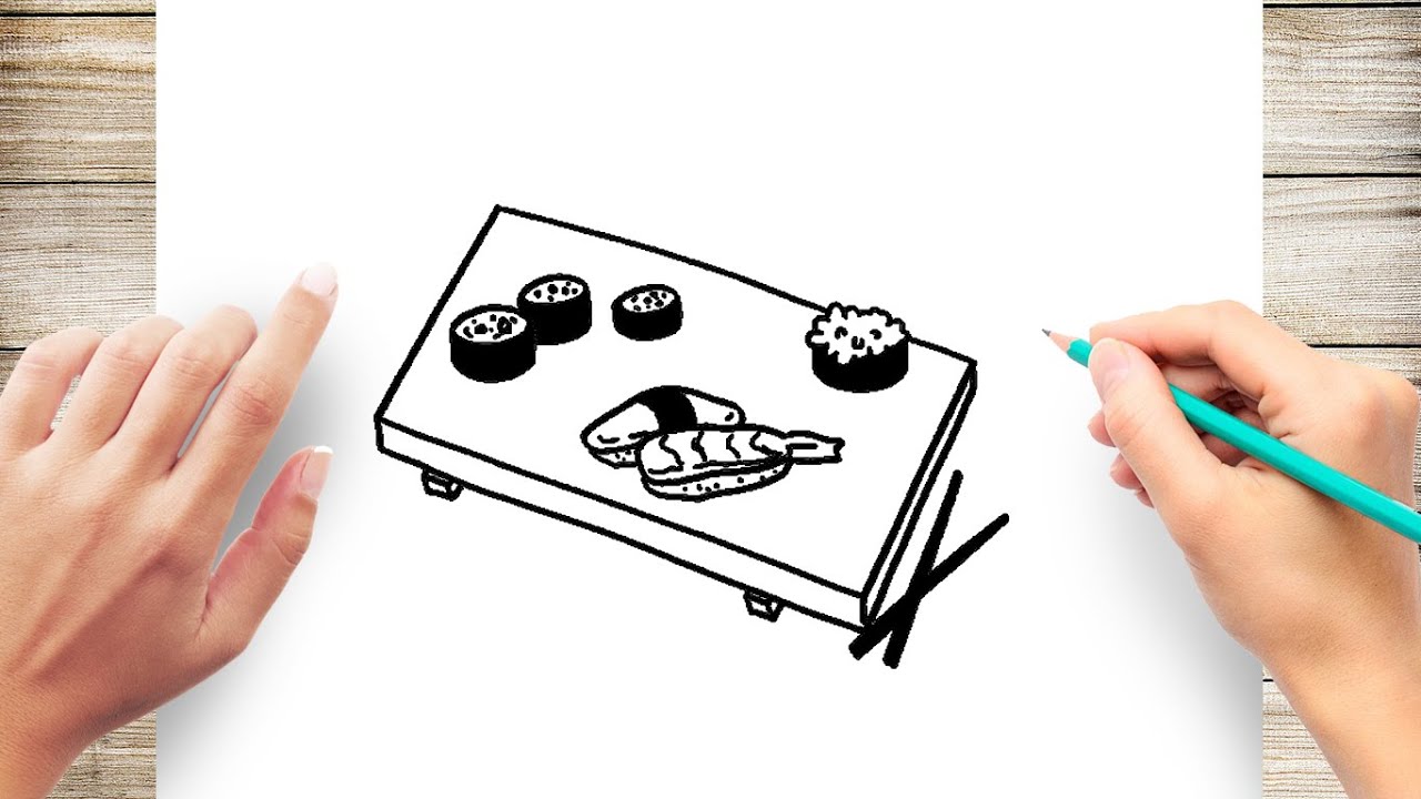 How To Draw Shusi Step by Step - YouTube