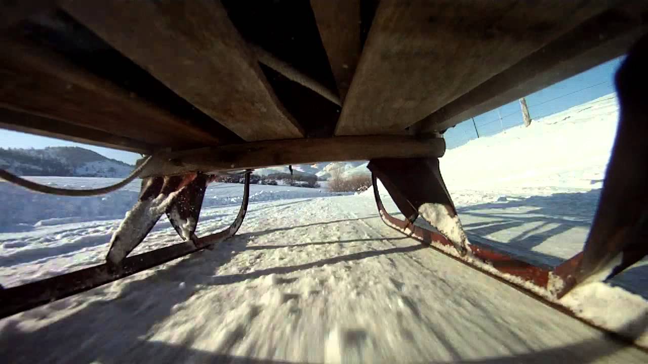 Old School Runner Sled Meets GoPro - YouTube