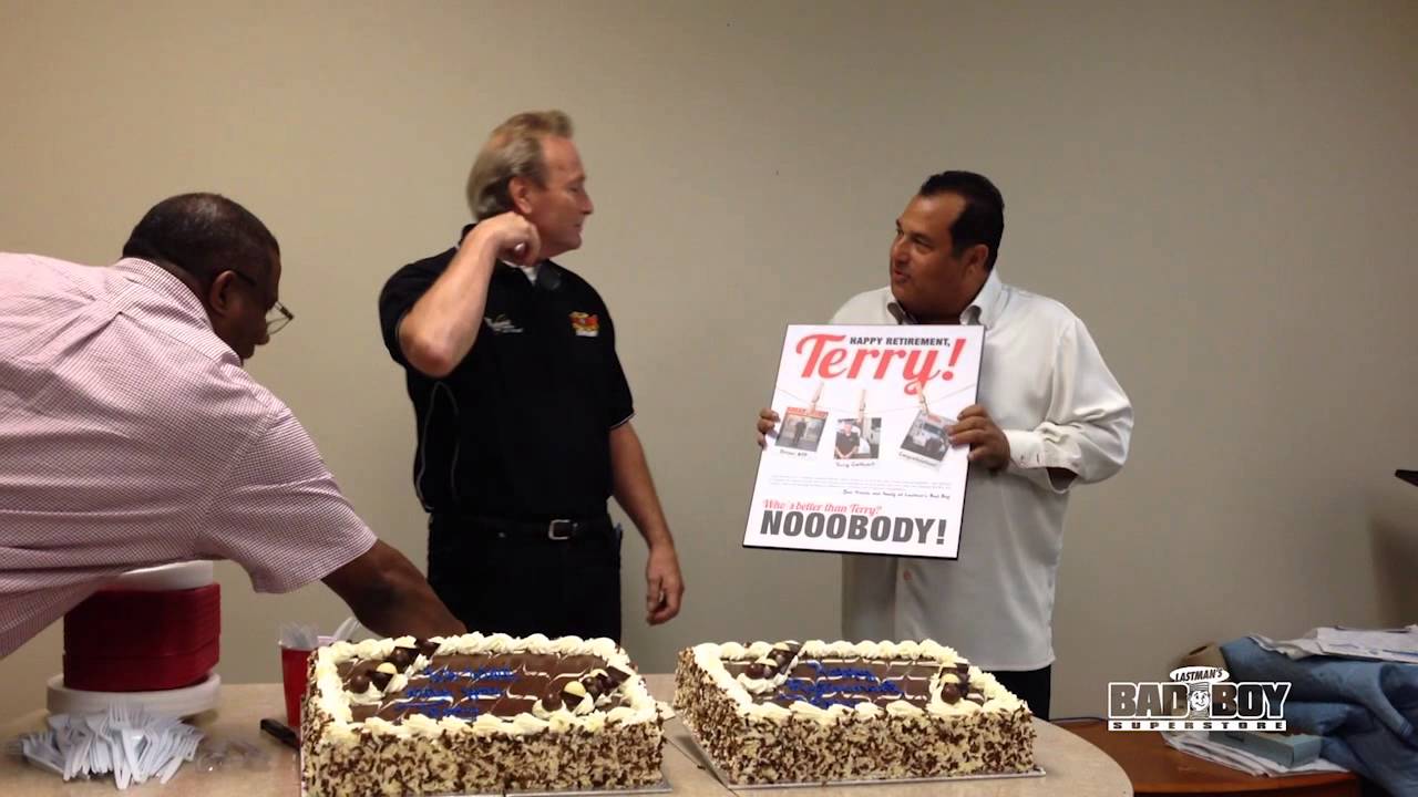 Terry Happy Retirement!!! - YouTube