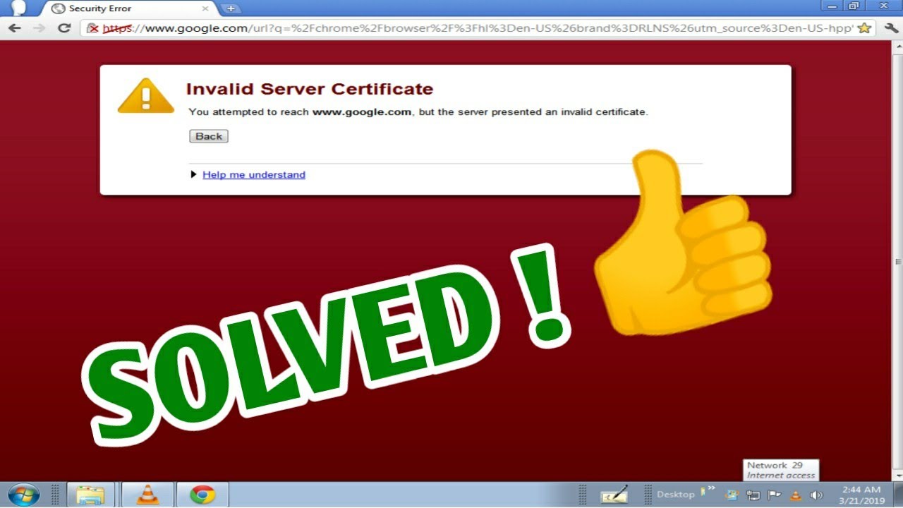 How To Fix Server Certificate Latest 2022 Trick By RAJANISH how-to-fix-server-certificate-latest-2022-trick-by-rajanish