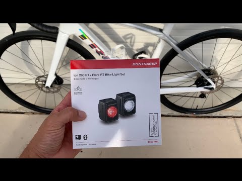 Bontrager Ion 200 RT/ Flare RT Bike Light Set - YouTube