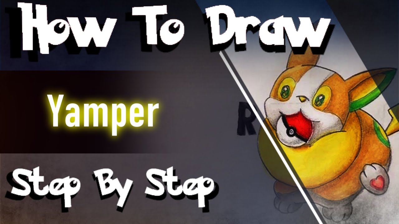 How To Draw Yamper Step By Step - YouTube