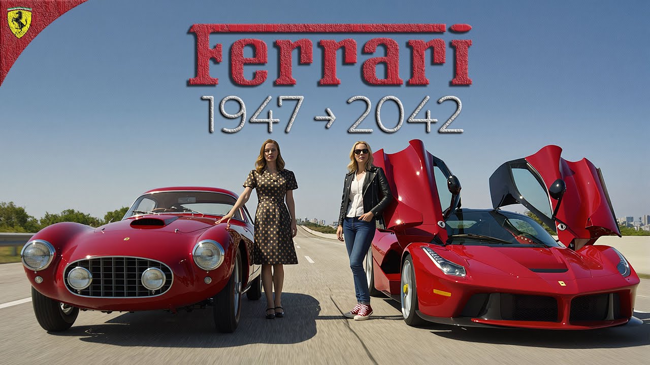 Ferrari Evolution 1947 to 2042 | Supercar Transformation - YouTube