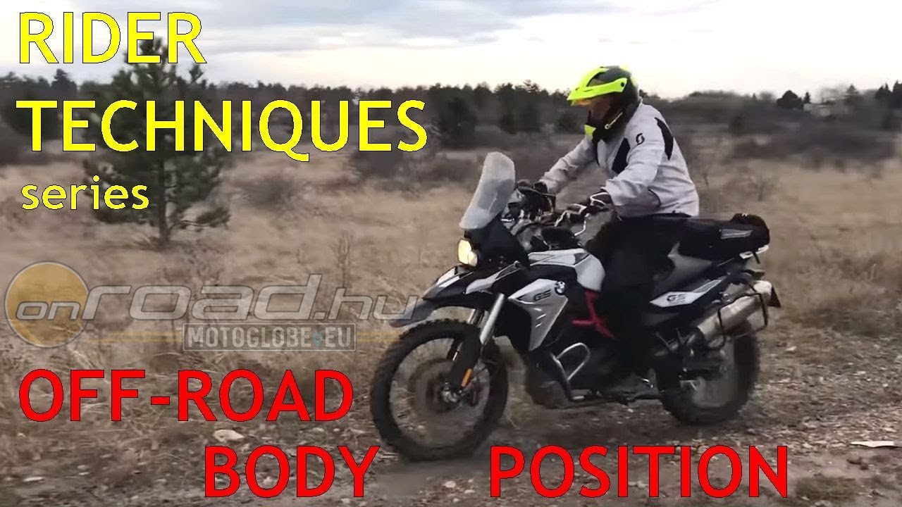 Rider techniques, part 6: OFF-ROAD STANDING POSITION - Onroad.bike ...