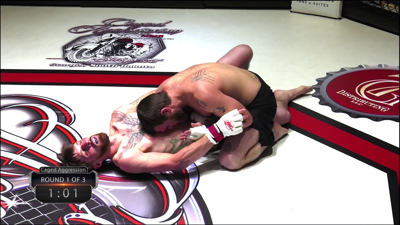 Caged Aggression XXIII "The Rematches" Fight 1. Paul Burgin vs Mikey Phillips - YouTube