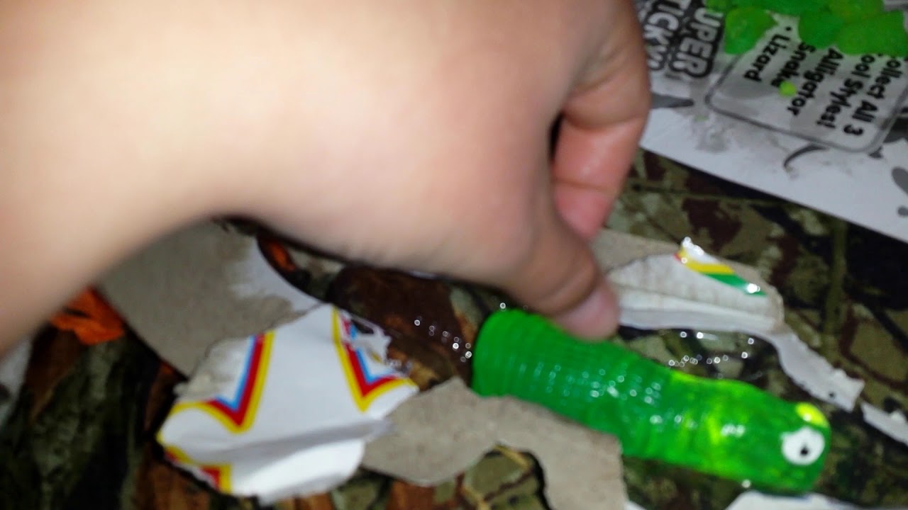 Just playing with the sticky stretchy fun critters - YouTube