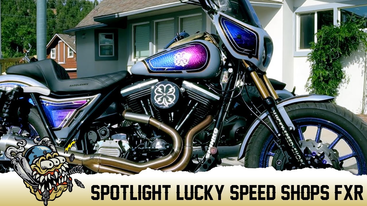 Spotlight - Lucky Speed Shops FXR - DeadbeatCustoms.com - YouTube