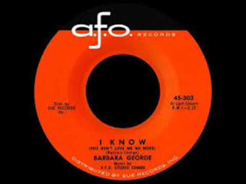 I Know Barbara George Stereo Sound 1961 #3 - YouTube