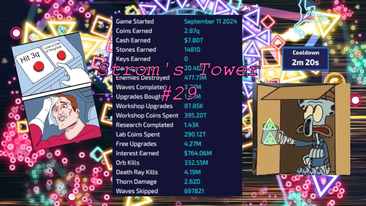 The Tower Progression #29 - Approaching Econ Milestones, Another Small ...