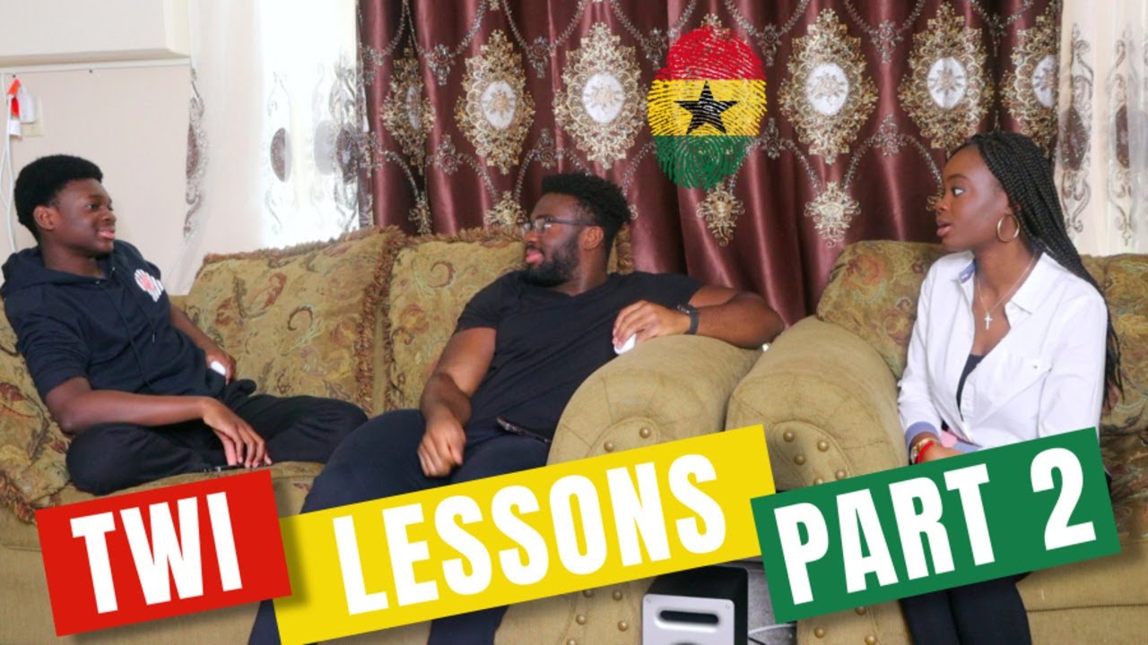 Teaching American Kids how to Speak Twi (Ghanaian Language) - Part 2 ...