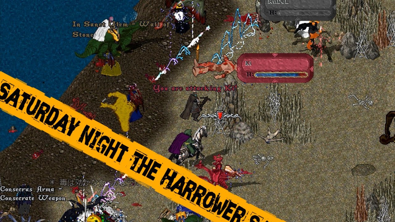 Ultima Online "The Harrower Saturday Night & T2A PvP" YMT - YouTube