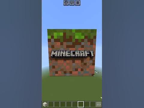 Minecraft logo pixel art ️#minecraft - YouTube