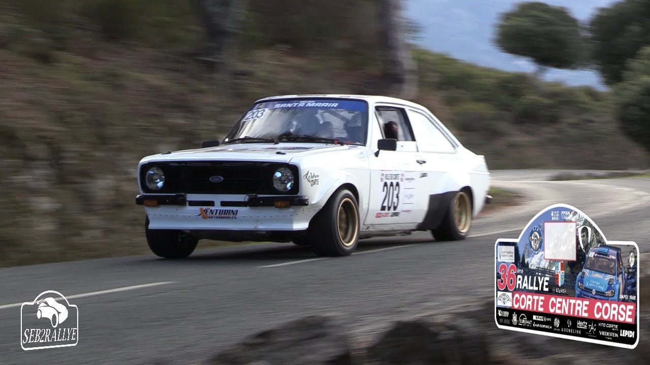 Jean toussaint ALBERTINI et Alex MICHELI Rallye de Corté Centre Corse ...