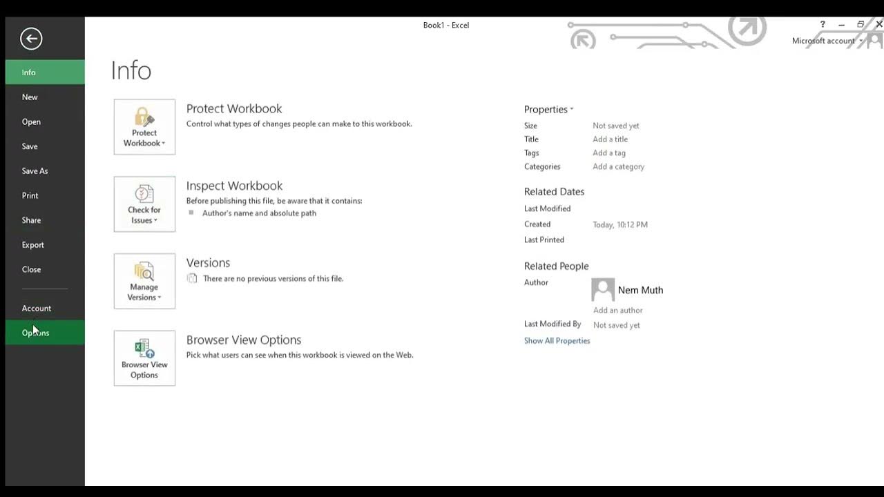 How to Enable Developer Tab in Excel - YouTube