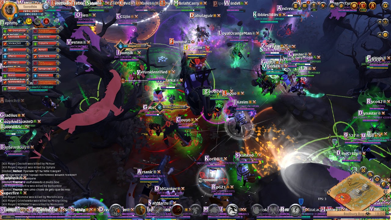 Battle Rhino PvP Albion Online - YouTube