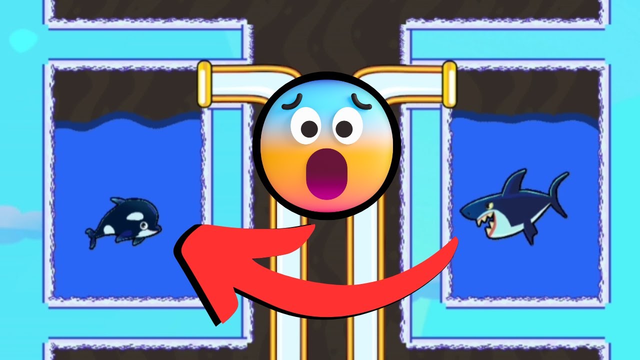 Save the fish gameplay | Save the fish pull the pin gameplay | Save the ...