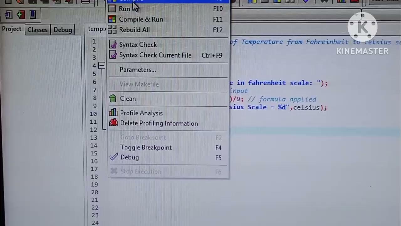 Conversion of Temperature Scales ( Programming - 6) - YouTube