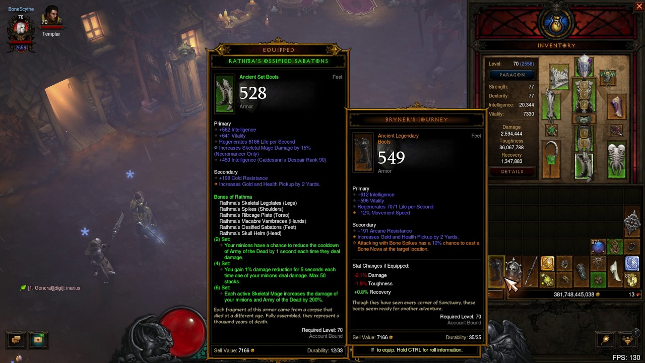 Solo Necromancer Greater Rift 100+ Build Guide. (BETA) - YouTube