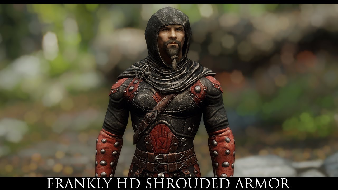 TES V - Skyrim Mods: Frankly HD Shrouded Armor - YouTube