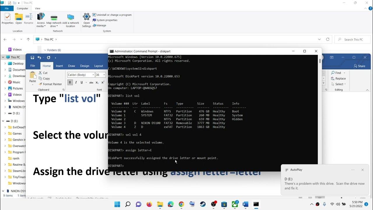 How To Manually Assign Or Change A Drive Letter Using Command Prompt how-to-manually-assign-or-change-a-drive-letter-using-command-prompt