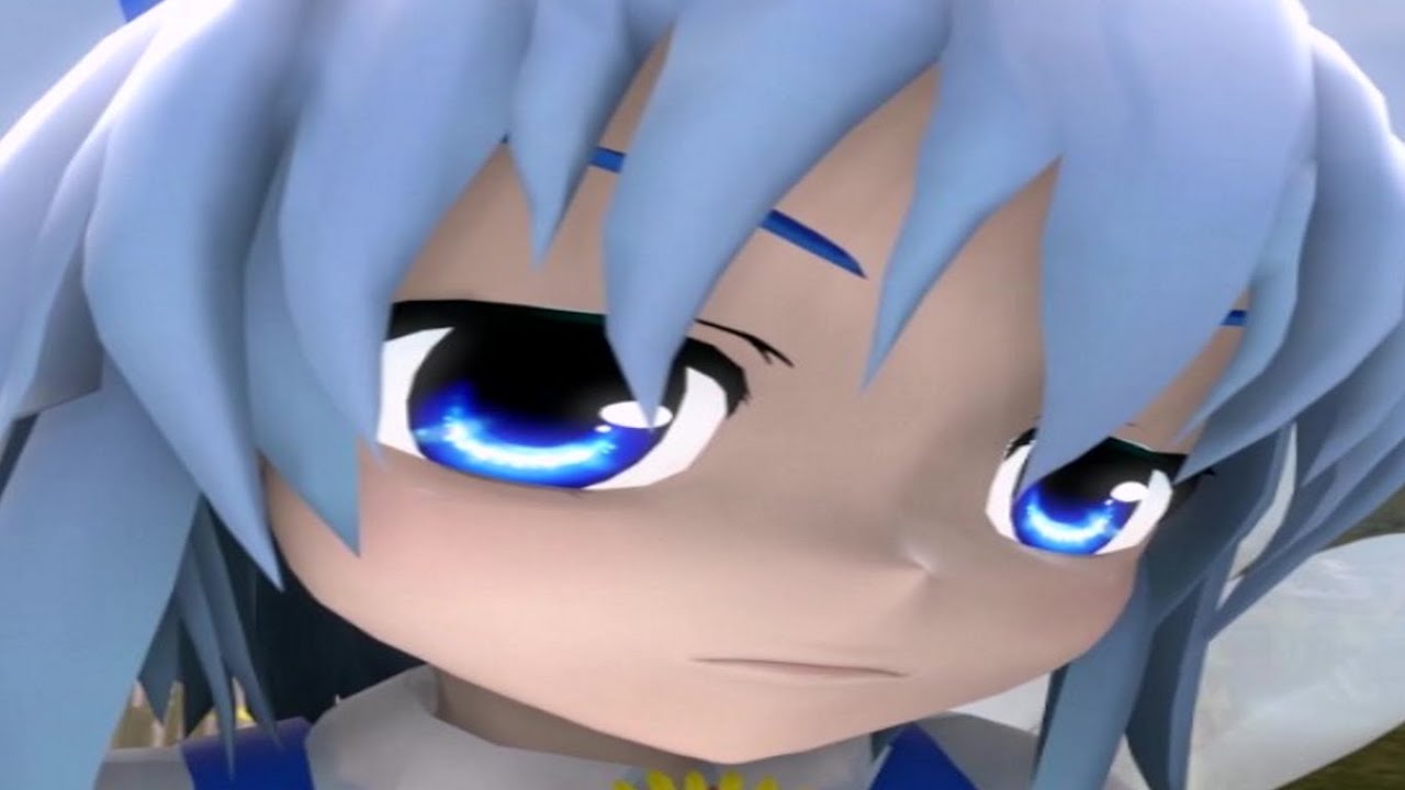 Cirno x The rock looking meme - YouTube