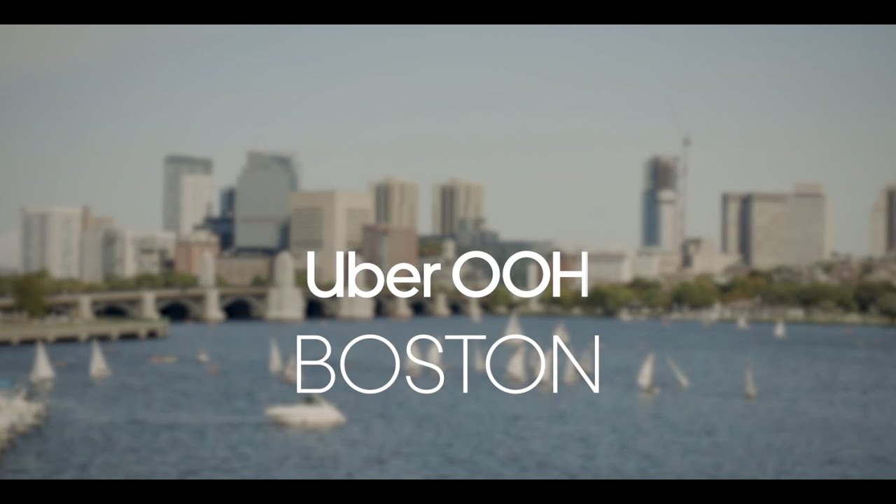 Uber OOH coming to Boston - YouTube