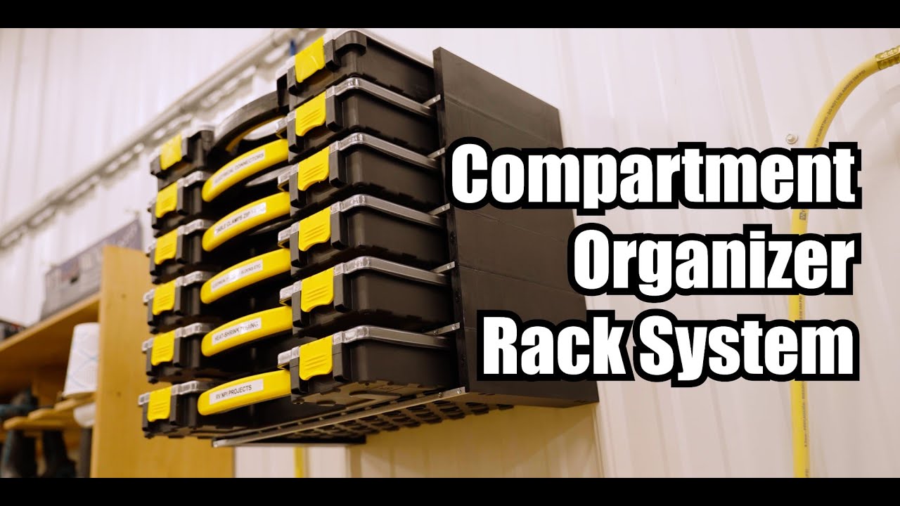 DIY Compartment Organizer Rack System for Stanley or Harbor Freight ...