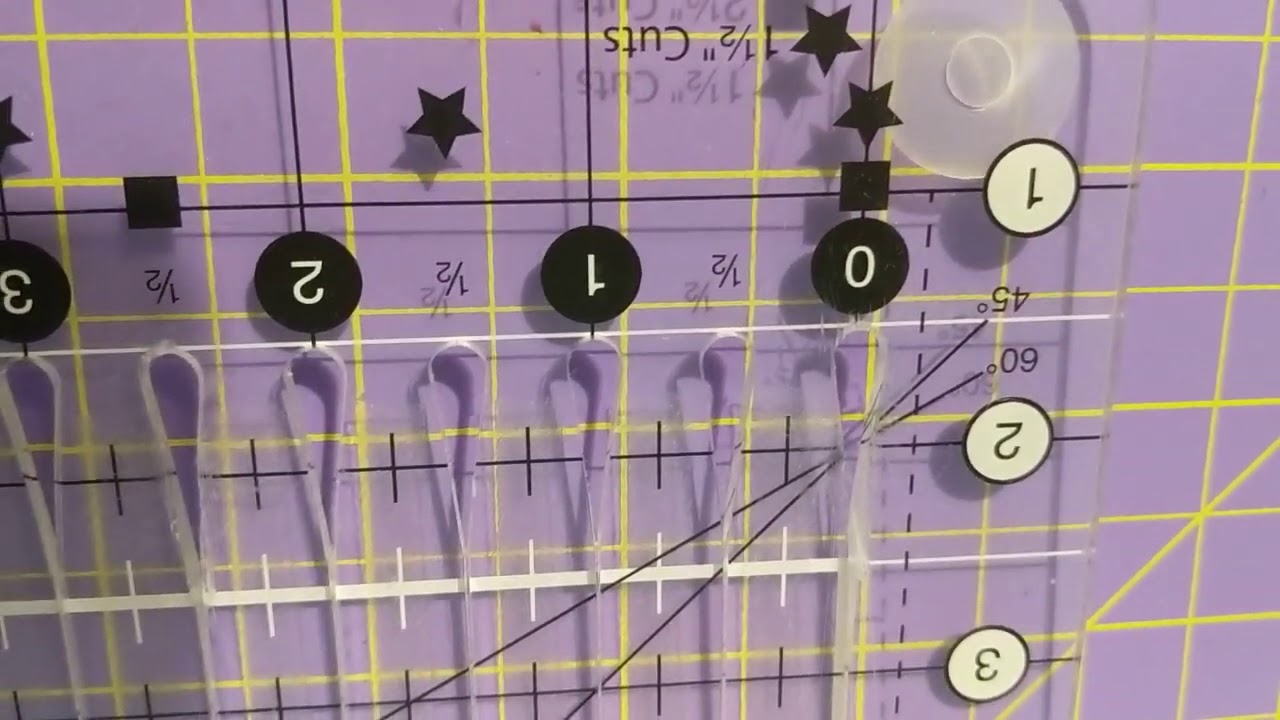 Creative Grids Stripology Ruler - YouTube