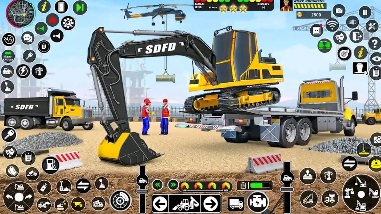 part_1. /3D construction game 😍_Android construction# - YouTube