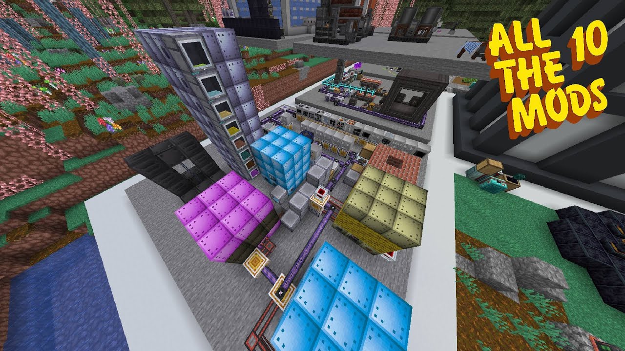 All The Mods 10 - Episodio 22 - Modern Industrialization, el mod mas ...