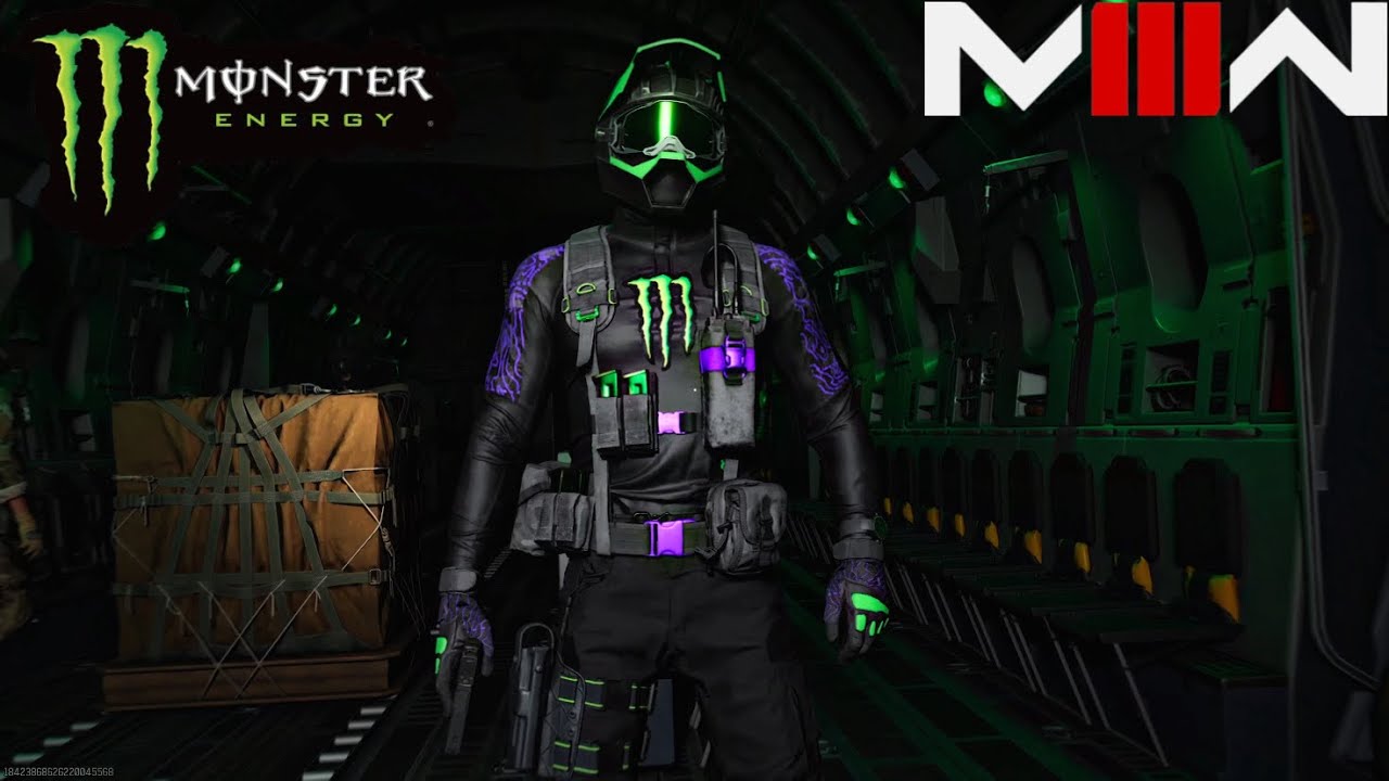 HOW TO GET THE FREE GREEN MONSTER ENERGY OPERATOR IN MODERN WARFARE 3 ...
