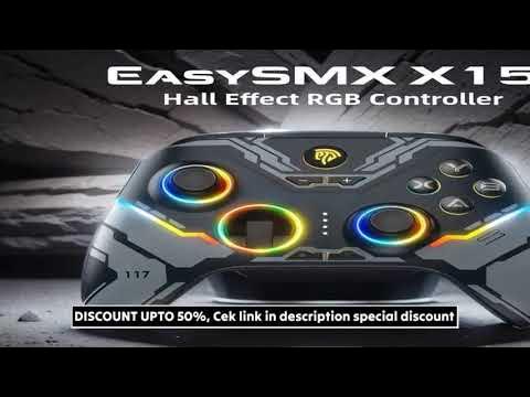 EasySMX X15 Wireless PC Gamepad, Bluetooth Joystick Controller for PC Windows, Nintendo Sw - YouTube