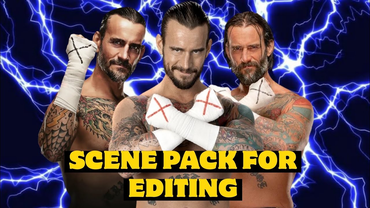 CM PUNK SCENE PACK FOR EDITING 😎👊 - YouTube