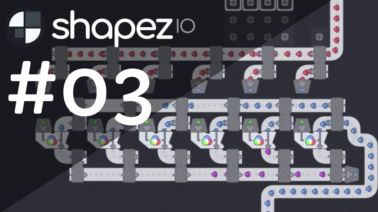 Farben mischen für Anfänger - #03 - shapez.io | Mossi - YouTube