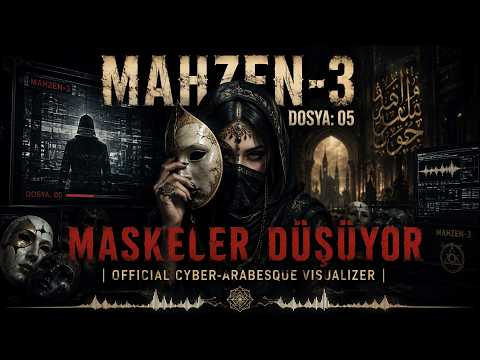 MAHZEN-3 - Dosya: 05 (Maskeler Düşüyor) | Official Cyber-Arabesque Visualizer