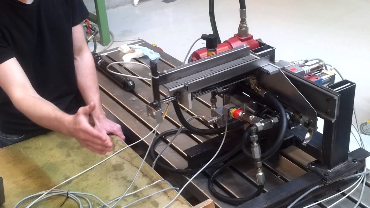Steam weeder actuation prototype - YouTube