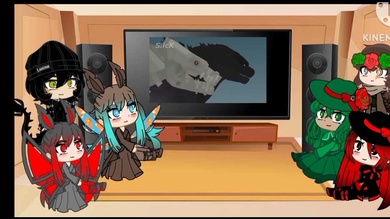 kaijus fêmea react godzilla vs destroyer - YouTube