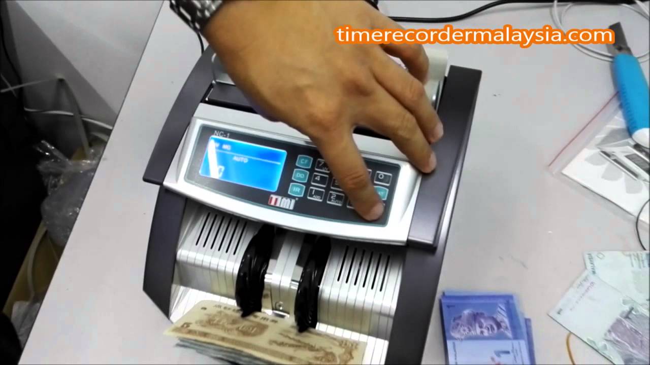 Money Counting machine - YouTube