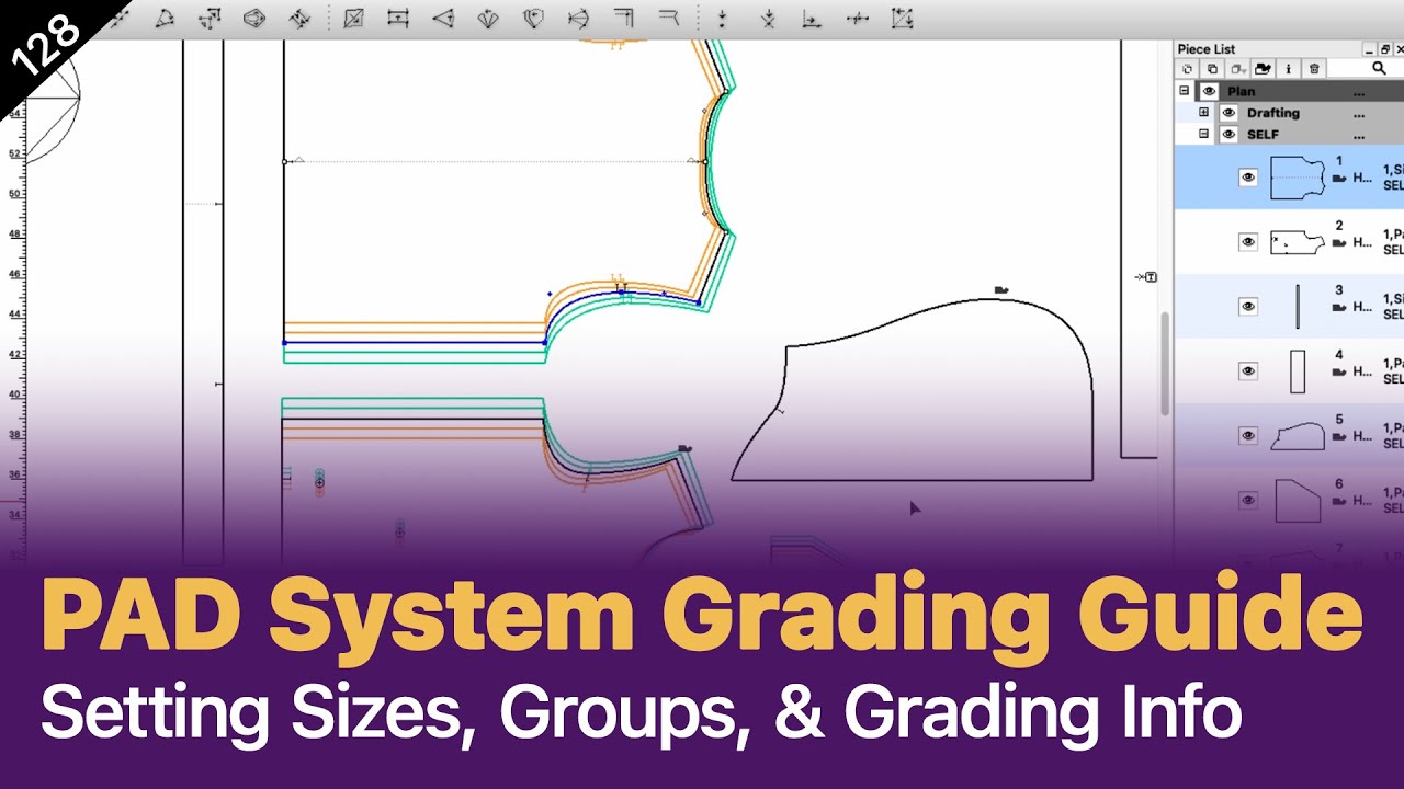 How To Grade Patterns With PAD [PAD System Tutorial] - YouTube